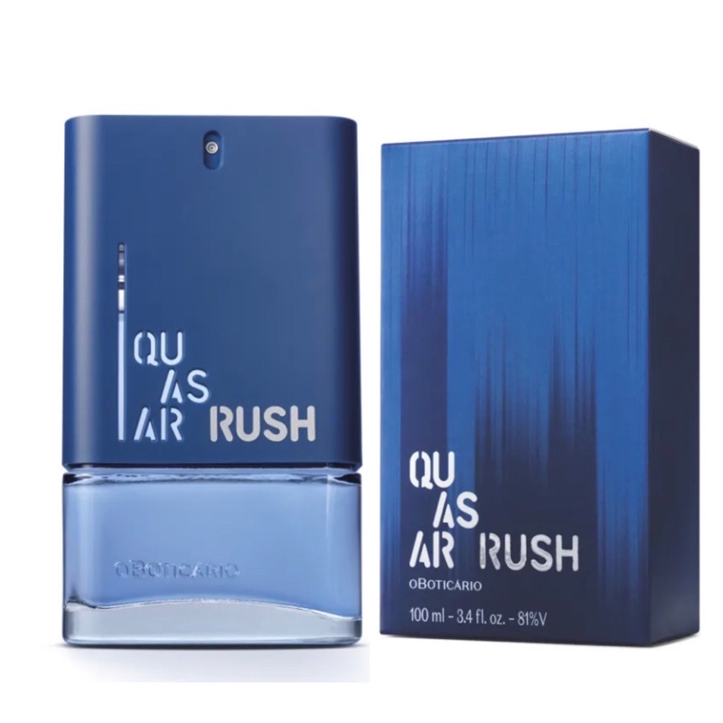 O Boticário Quasar Rush Desodorante Colônia 100ml | Shopee Brasil