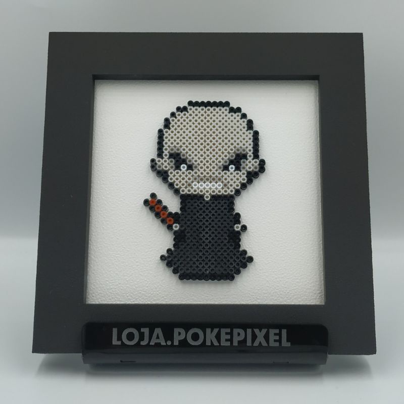 Quadro Decorativo - Voldemort / Harry Potter / Pixel Art | Shopee Brasil