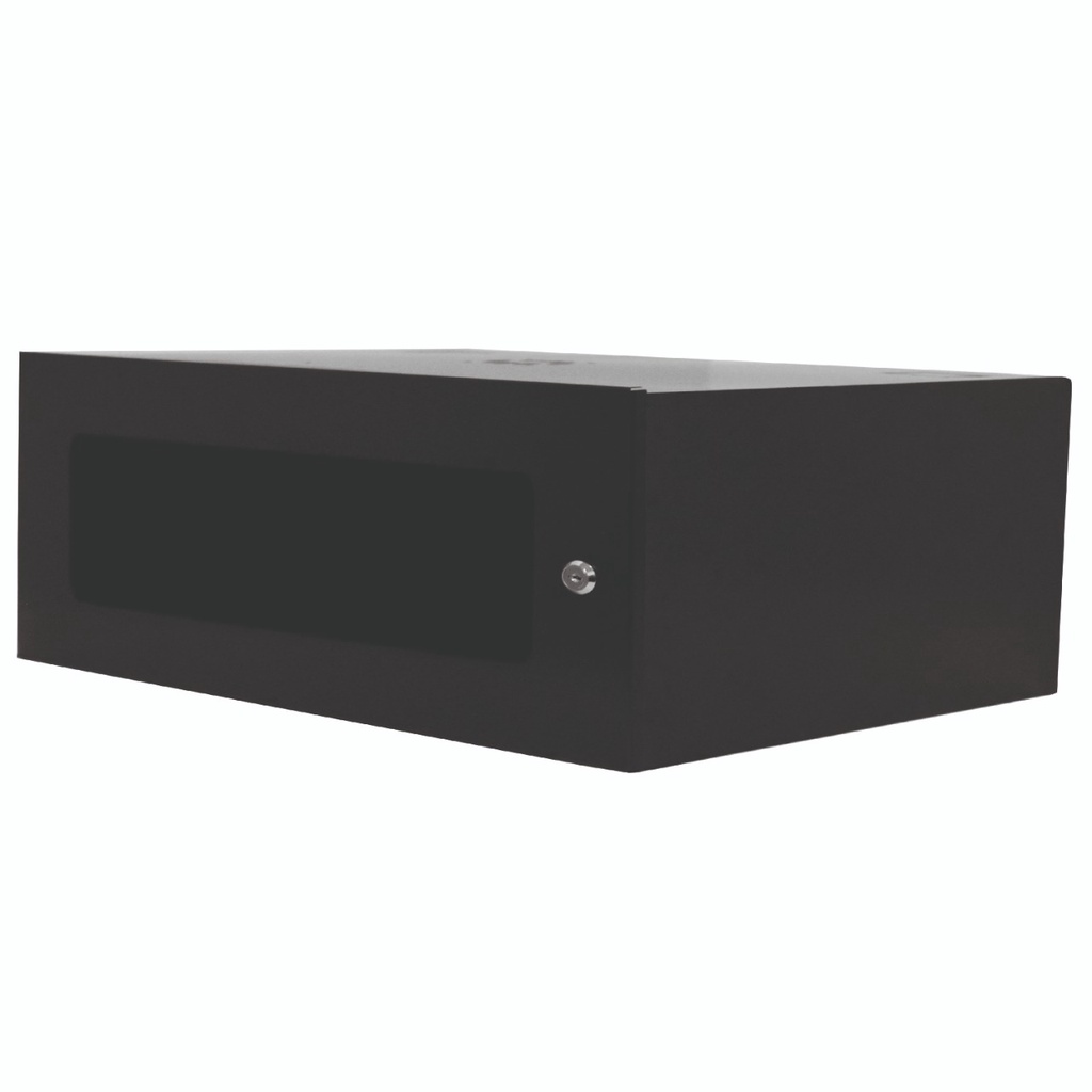 Mini Rack 3u X 350 Padrão 19" Preto p/ Dvr intelbras / câmeras ...