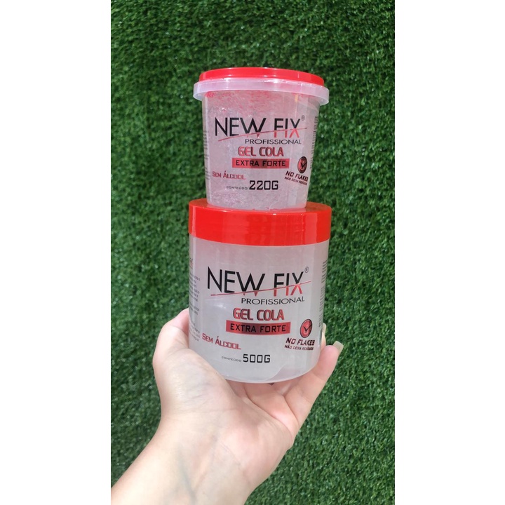 Gel Cola Extra Forte New Fix 500g e 220g | Shopee Brasil