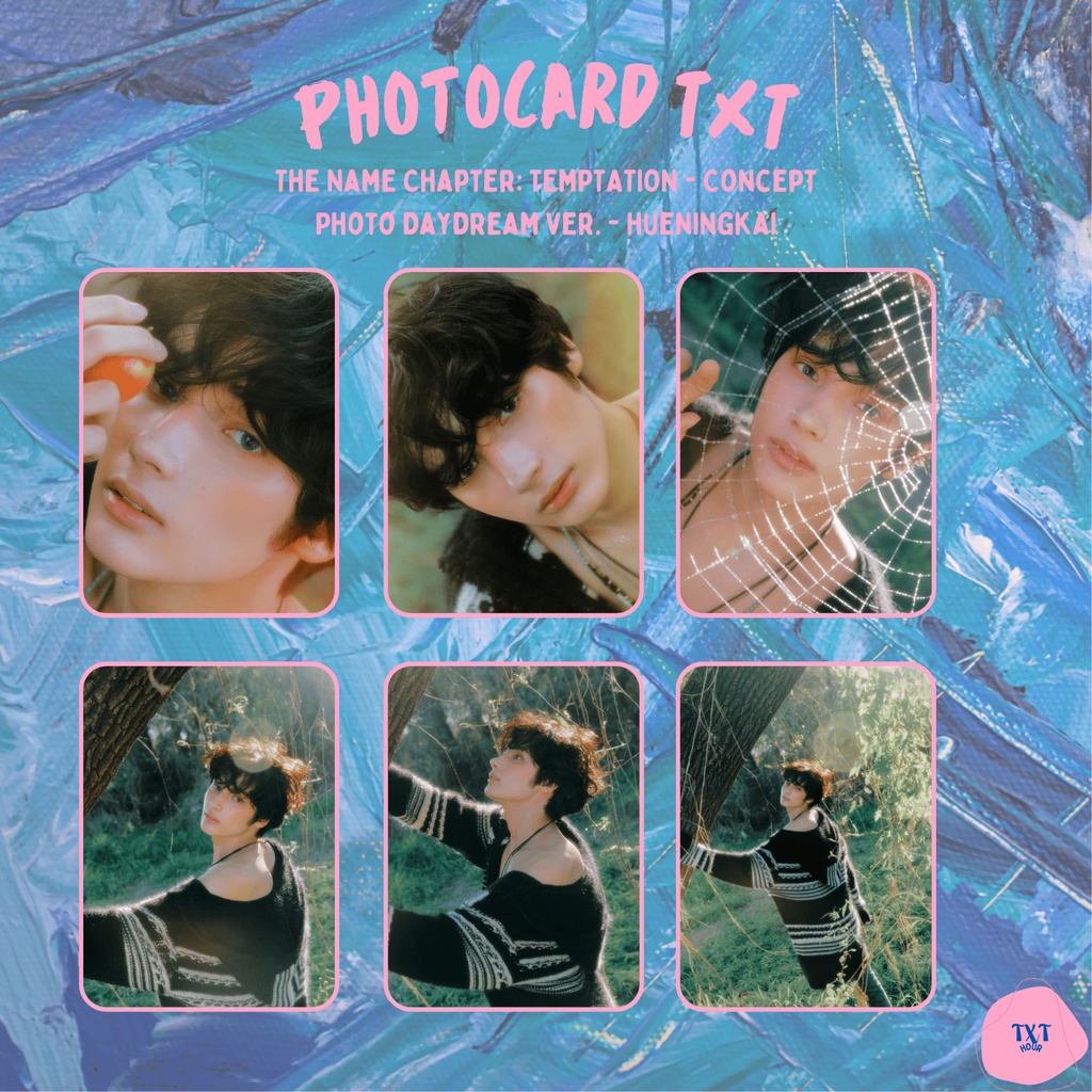 PHOTOCARD TXT (TOMORROW X TOGETHER) THE NAME CHAPTER: TEMPTATION ...