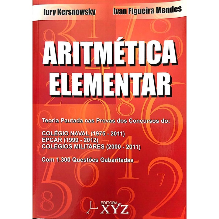 Livro Aritmética Elementar | Shopee Brasil