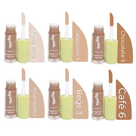 Corretivo Líquido Melu Ruby Rose Amendoim 2 HB8104 - Escorrega o Preço