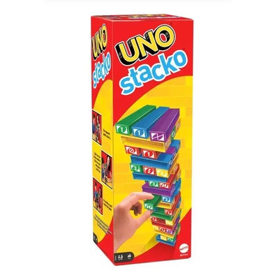 Jogo de Mesa Uno Stacko - de 2 a 10 Jogadores - Mattel | Shopee Brasil