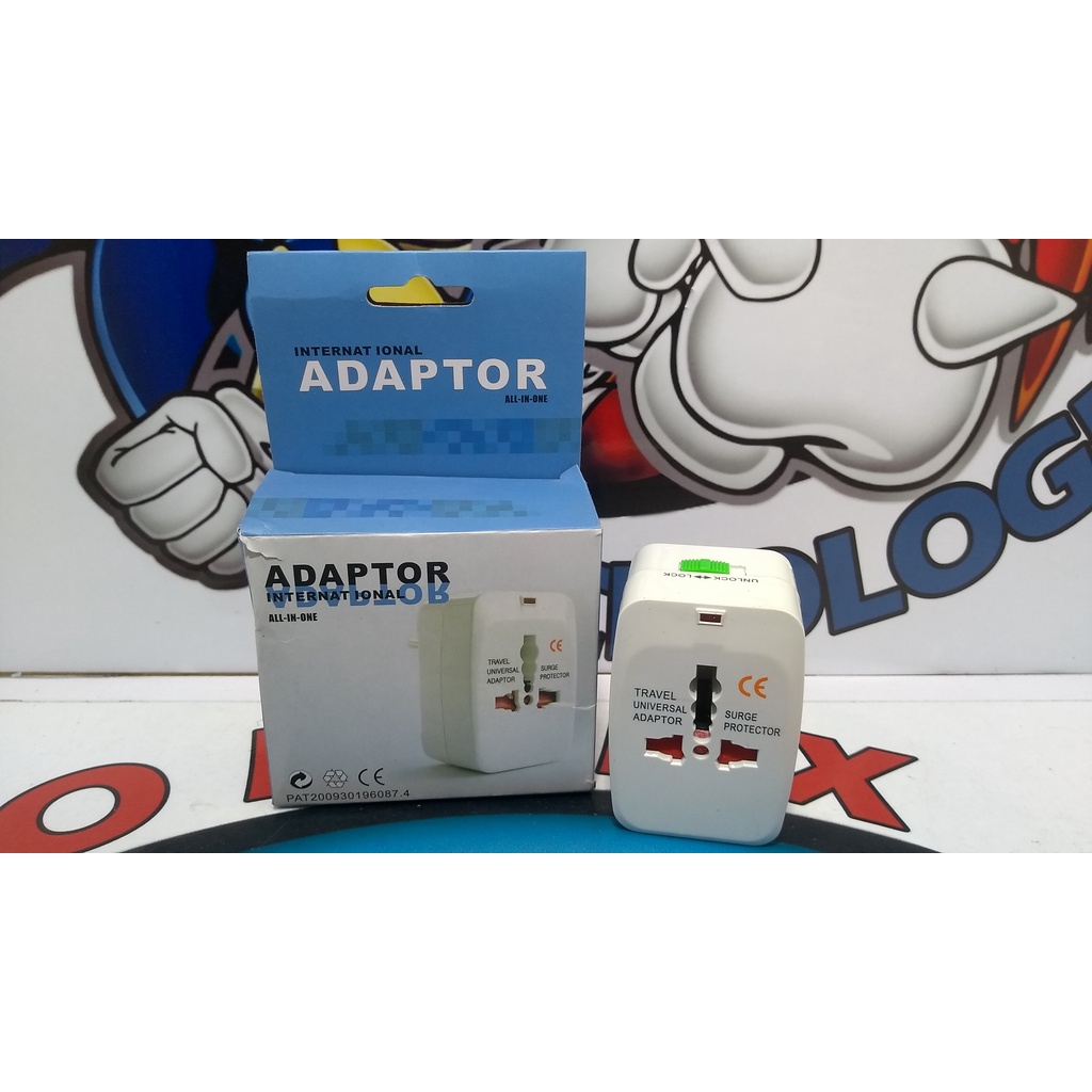 Adaptador Tomada Universal Internacional All-in-one | Shopee Brasil