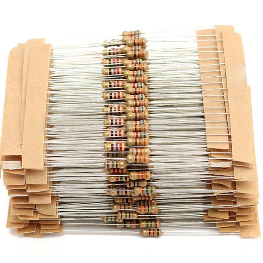 Kit de Resistores 70 Unidades 100r 1k 4.7k 10k 47k 100k 1m Resistor de ...