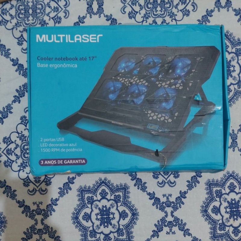 Suporte notebook multilaser até 17 polegadas. | Shopee Brasil