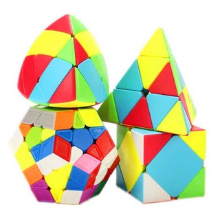 Kit Cubo Magico Qiyi Megaminx Skewb Pyraminx Mastermorphix Box | Shopee ...