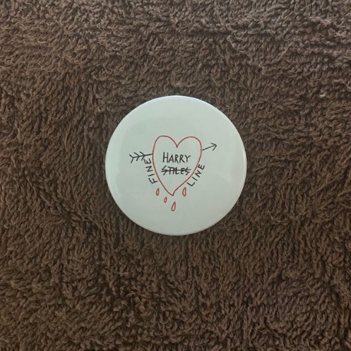 Botton Personalizado Harry Styles - Fine Line Heart | Shopee Brasil