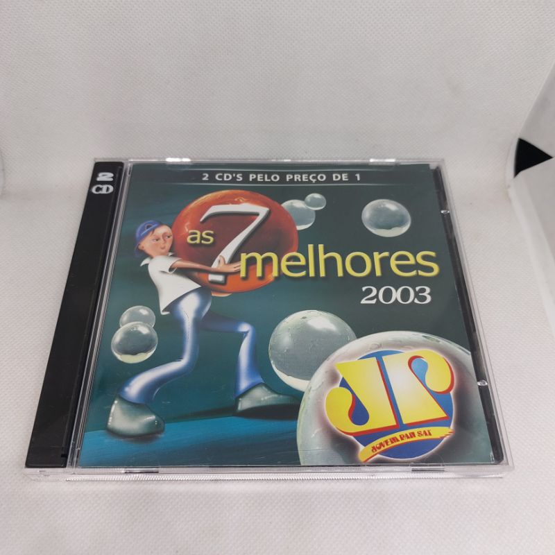 Cd As 7 Melhores Da Jovem Pan 2003 - Building Records (2003) | Shopee Brasil
