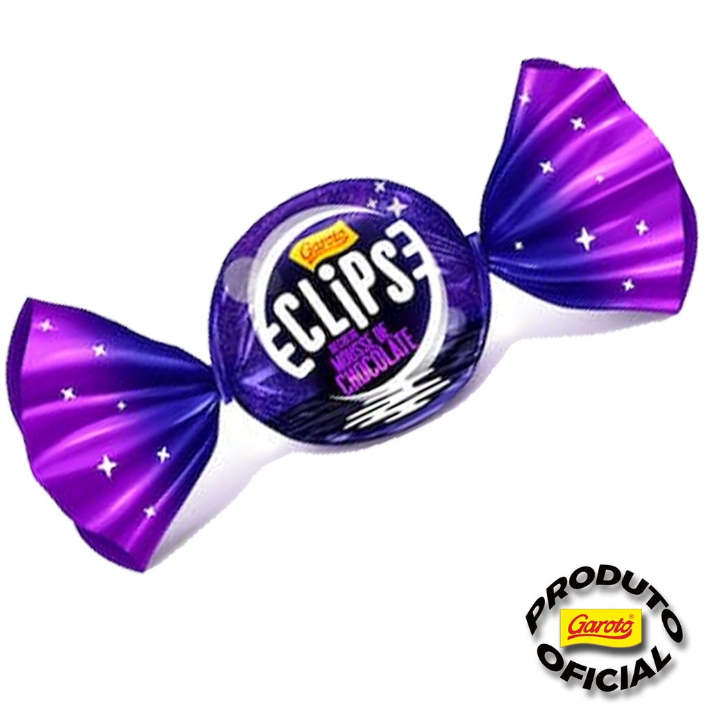 Bombom Garoto 500g Bombom Eclipse Mousse de Chocolate | Shopee Brasil