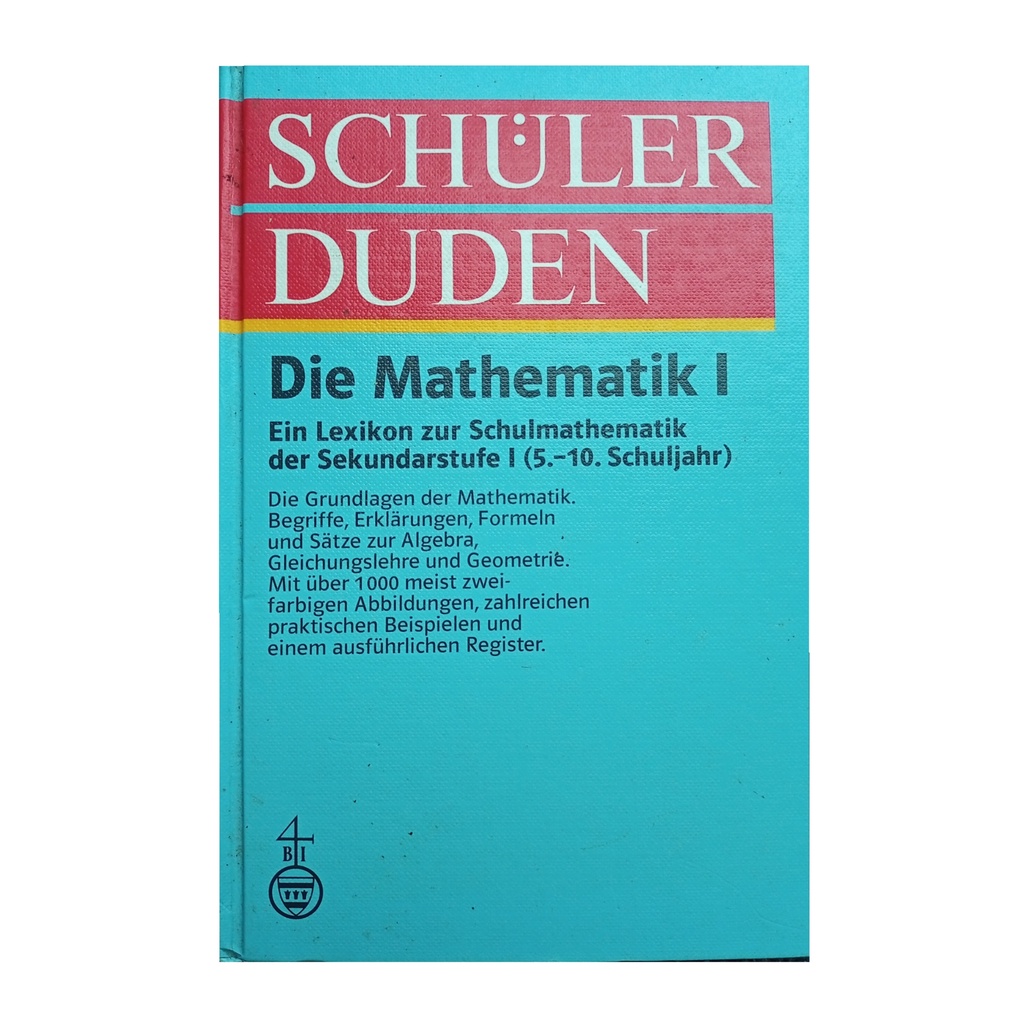 Schüler Duden Die Mathematik I de Harald Scheid | Shopee Brasil