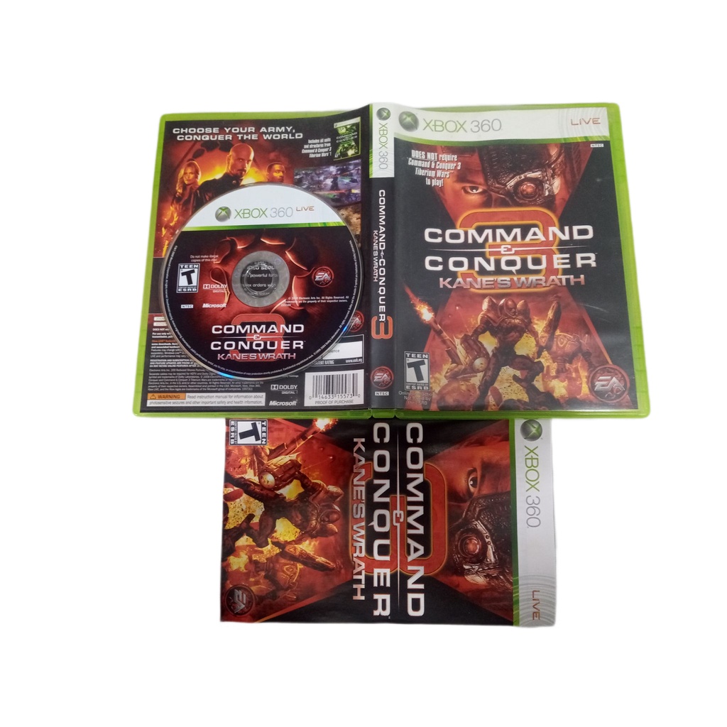 Command & Conquer Kanes Wrath Xbox 360 Envio Ja! | Shopee Brasil