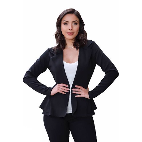 Kit 5 Max Blazer Feminino neoprene por 155,00 | Shopee Brasil