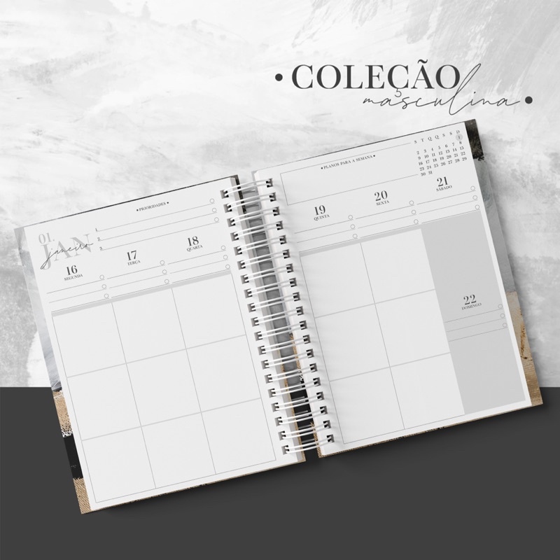 Miolo Planner 2024 Masculino | Shopee Brasil