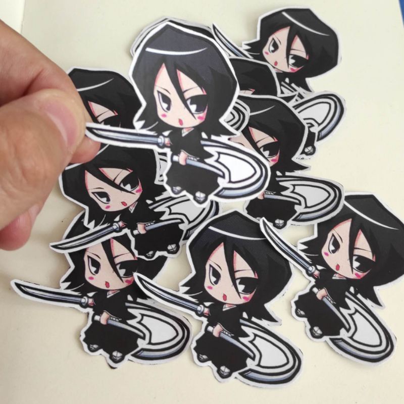 Adesivo - Rukia Kuchiki - Bleach | Shopee Brasil