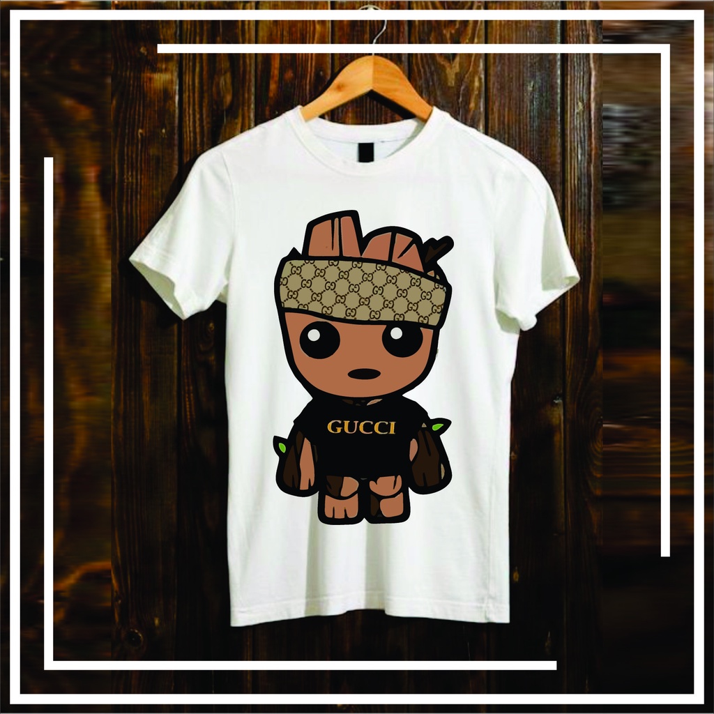 Camiseta fanart Groot Drip Unissex | Shopee Brasil