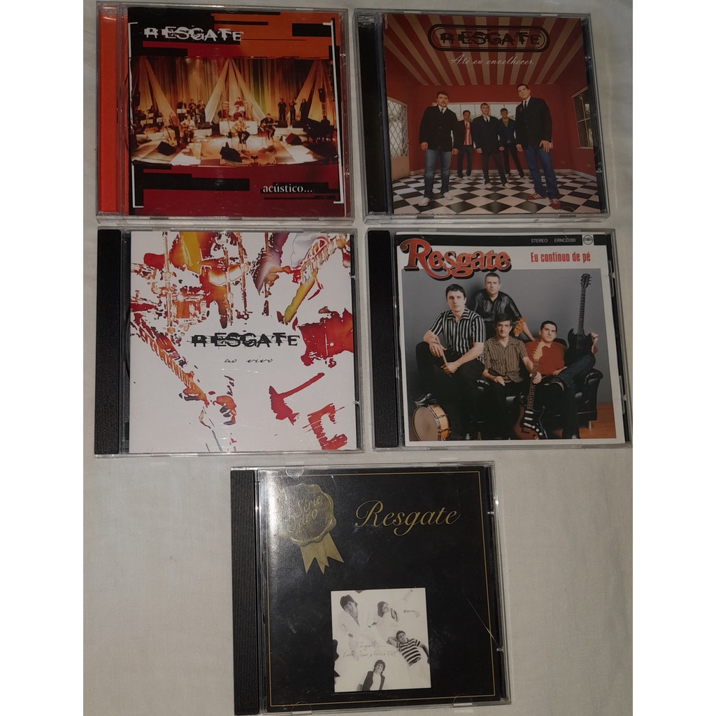 CDs da banda Resgate | Shopee Brasil