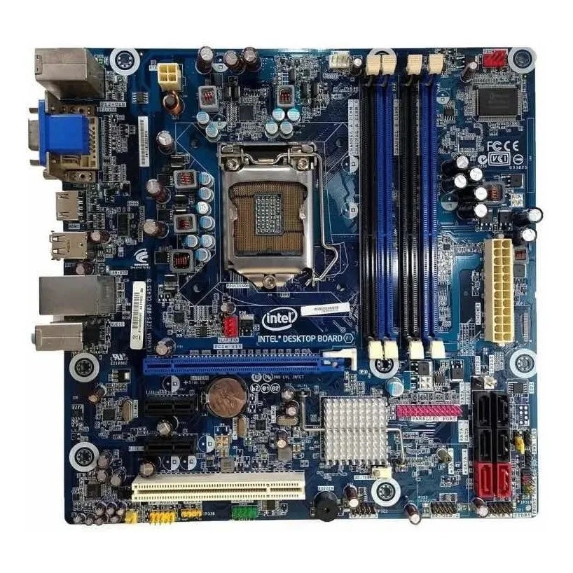 Placa mãe 1156 I3/i5/i7 Ddr3 Intel oferta H55 Motherboard LGA 1156 DDR3 Memória Para Intel ...