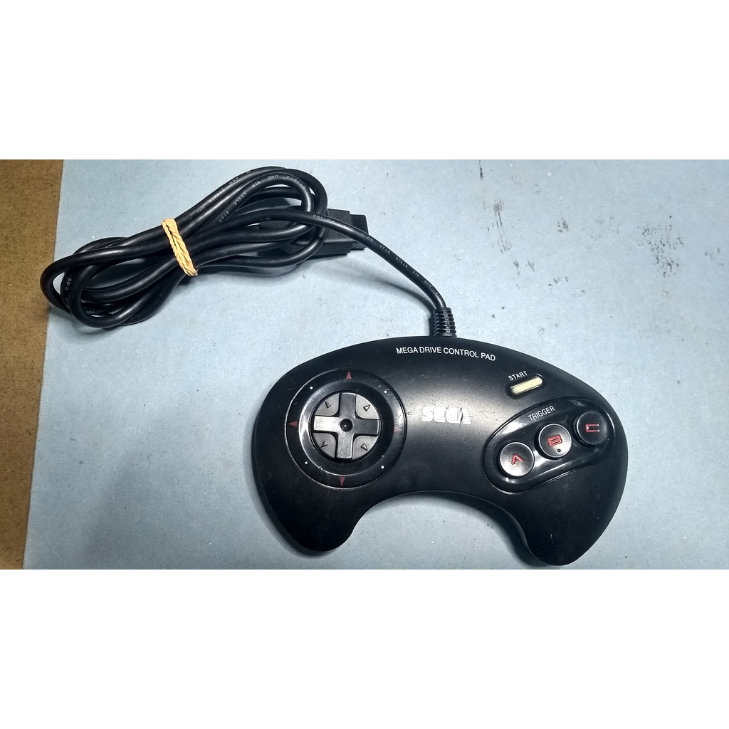Controle Mega drive Original 3 botões | Shopee Brasil
