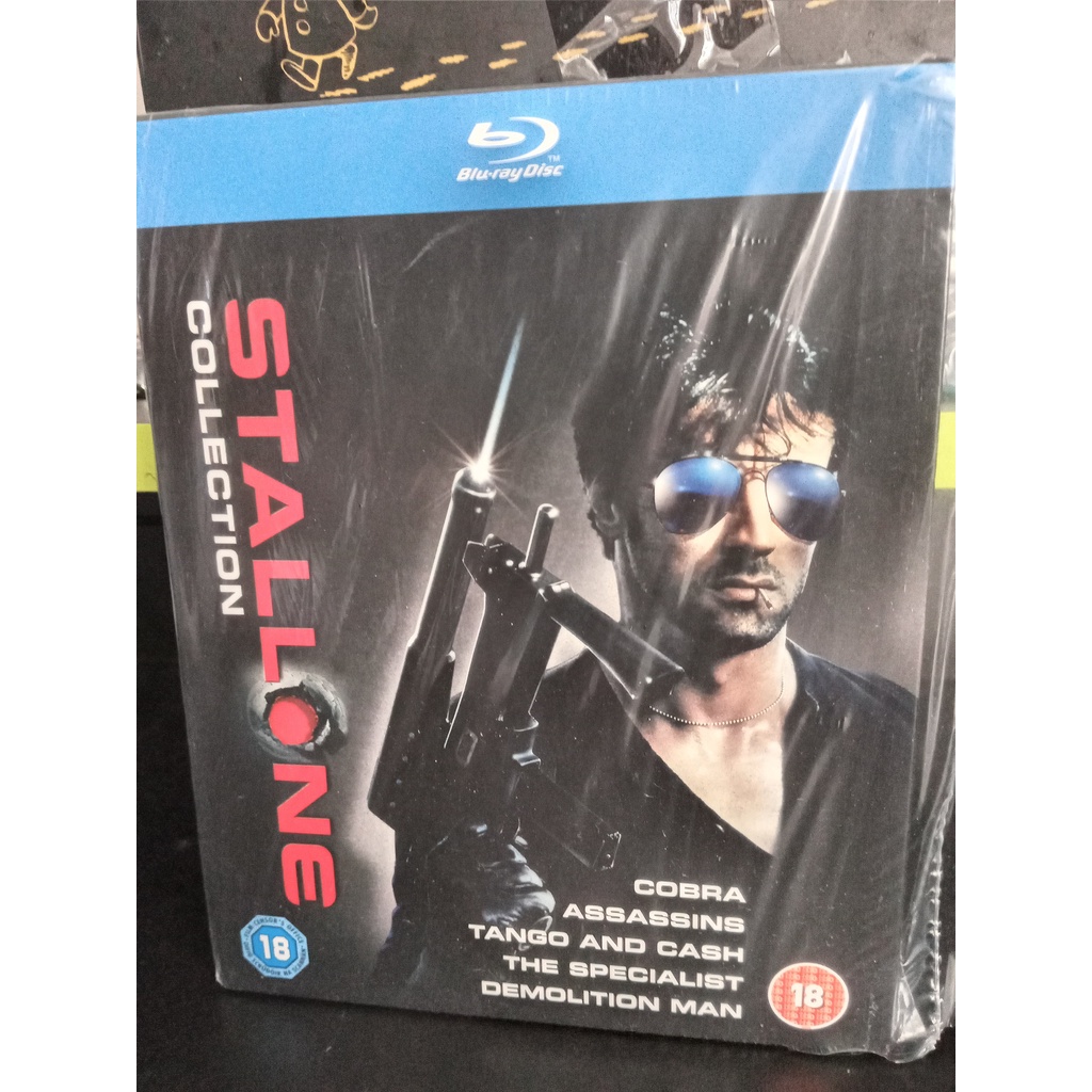 Blu Ray Stallone Collection (5 Filmes) | Shopee Brasil
