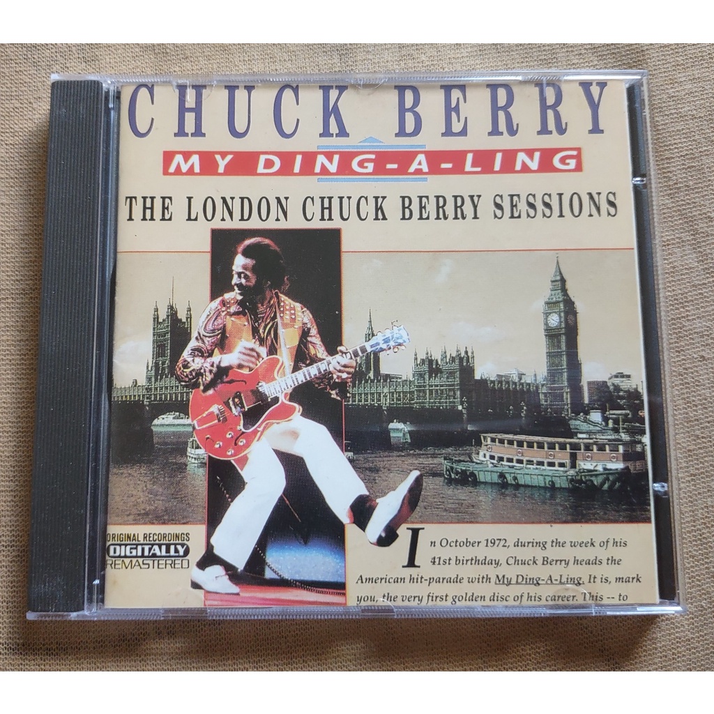 Cd Chuck Berry - My Ding A Ling - The London Chuck Berry | Shopee Brasil