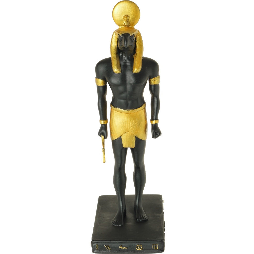 Estátua Rá Deus Do Sol E Lua Egípcio - Estatueta Pintado | Shopee Brasil