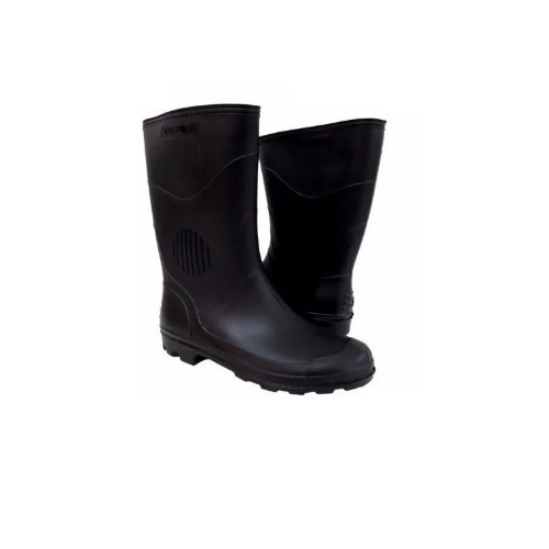 Bota Pvc Pega Forte 340 - Grendene Preta Cano Médio S/ Forro | Shopee ...