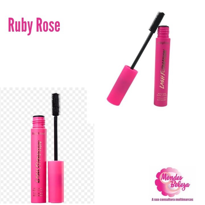 Ruby Rose Lash Formation Mascara de Cilios de Volume Extremo Preto 5 G | Shopee Brasil