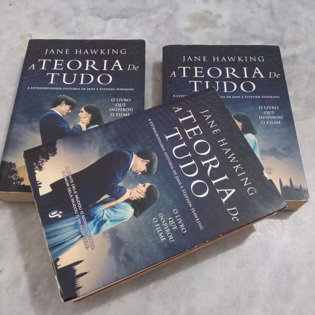 Livro: A Teoria de Tudo - Jane Hawking | Shopee Brasil