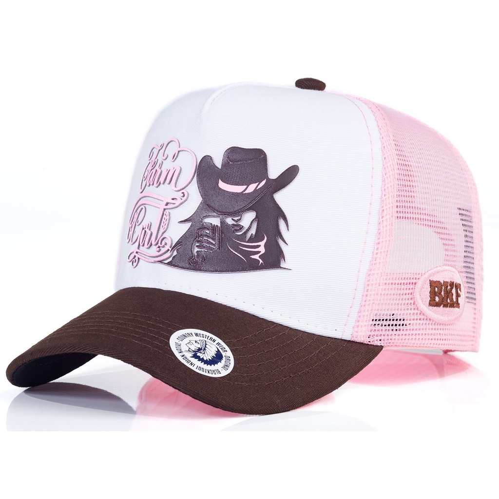 bone country unisex chapeu country floral cowboy bruta rustica boina ...
