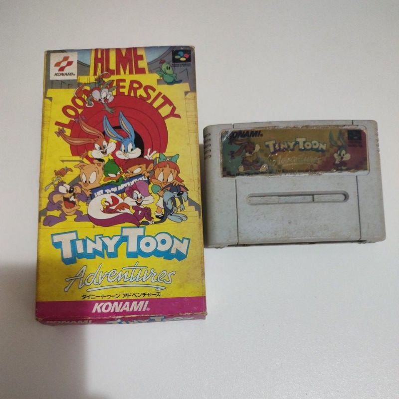 Cartucho Super Nintendo Com Caixa - Tiny Toon Adventures | Shopee Brasil Cartucho Super Nintendo Com Caixa - Tiny Toon Adventures | Shopee Brasil