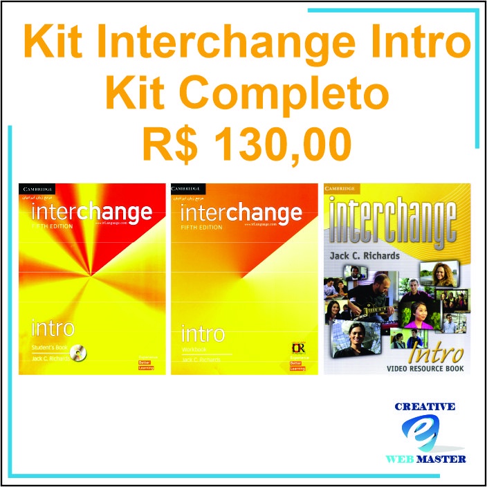 Kit Interchange INTRO completo 5º Edição (Student's Book + Workbook ...