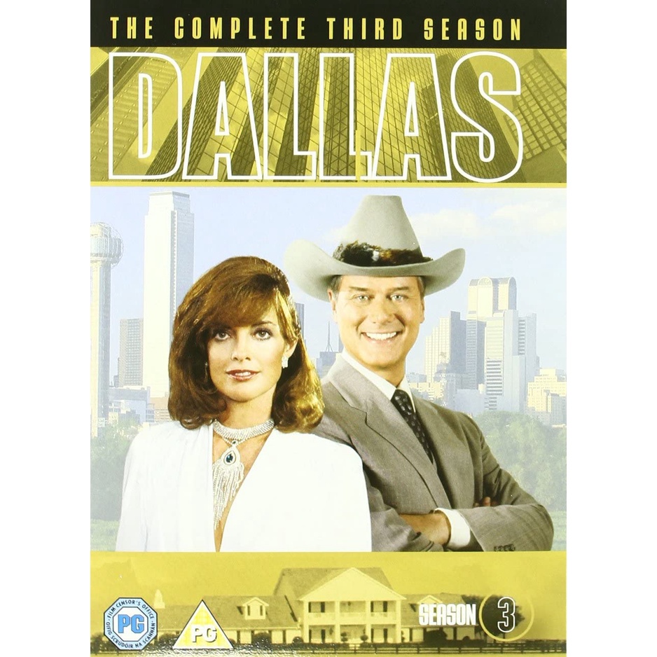 DVD raro box dallas 3 temporada completa em um único box (muito raro ...