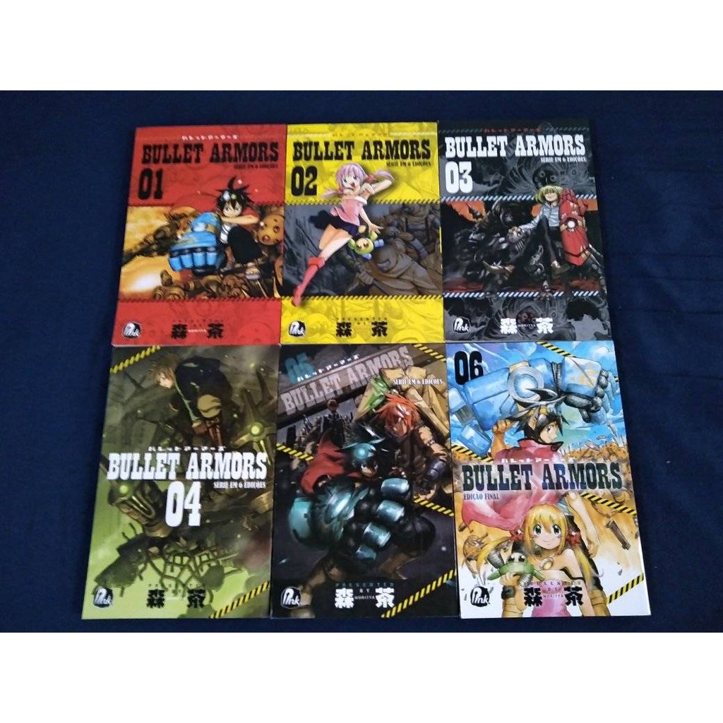 Mangá Bullet Armors 1 ao 6 Completo | Shopee Brasil