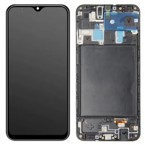 TELA FRONTAL DISPLAY LCD TOUCH A20 A205 INCELL COM E SEM ARO | Shopee Brasil