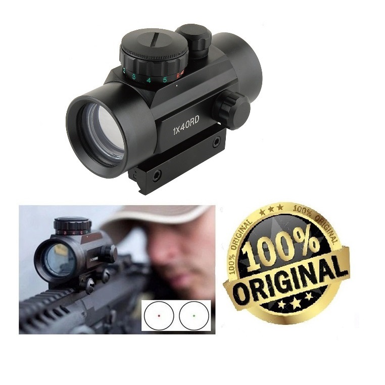 luneta 1x40 red dot 11/20mm | Shopee Brasil