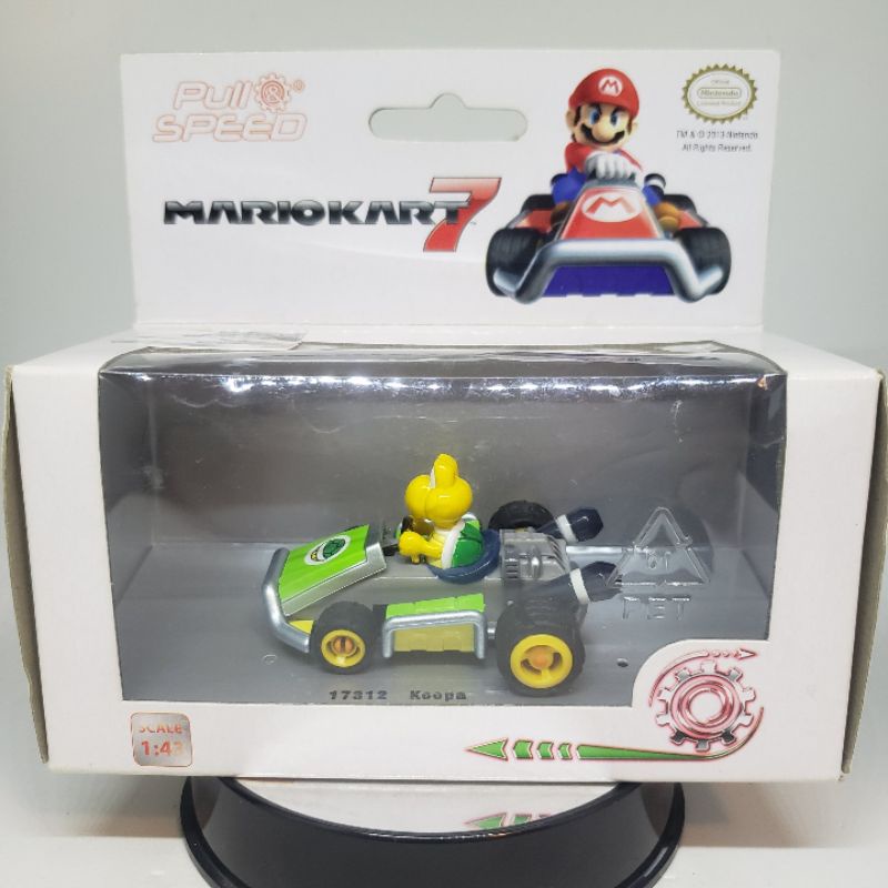 MarioKart 7 - Koopa Kart - Escala 1/43 Pull Back Action | Shopee Brasil