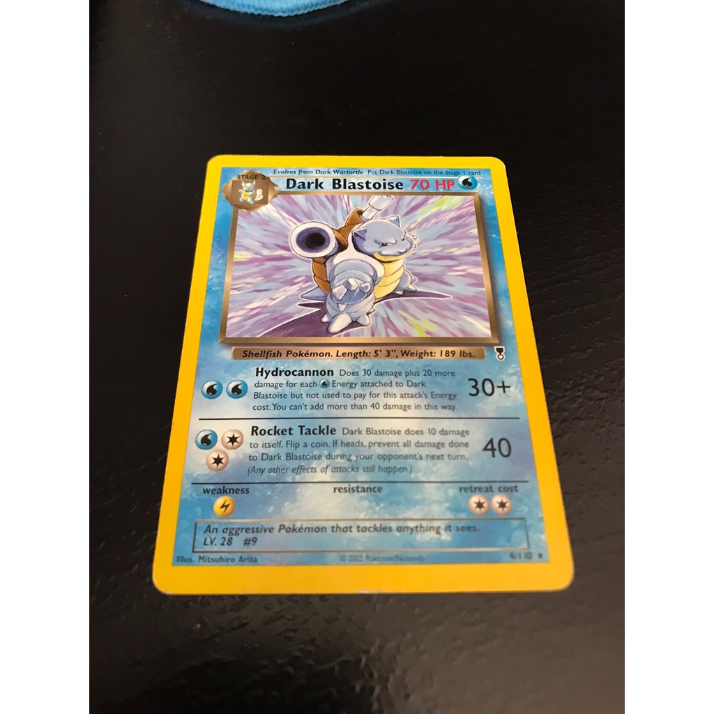 Dark Blastoise - 4/110 (WotC Legendary Collection) - Deck Exclusives ...