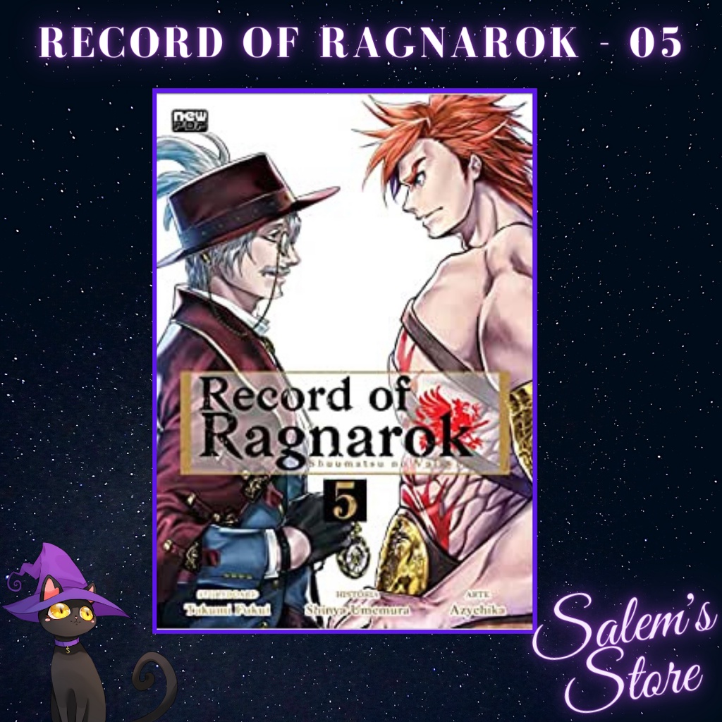 Record of Ragnarok: Volume 05 (Shuumatsu no Valkyrie) | Shopee Brasil