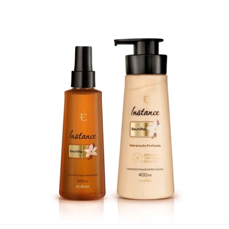 Instance Baunilha Body Splash / Hidratante Eudora( Escolha na Variação ...
