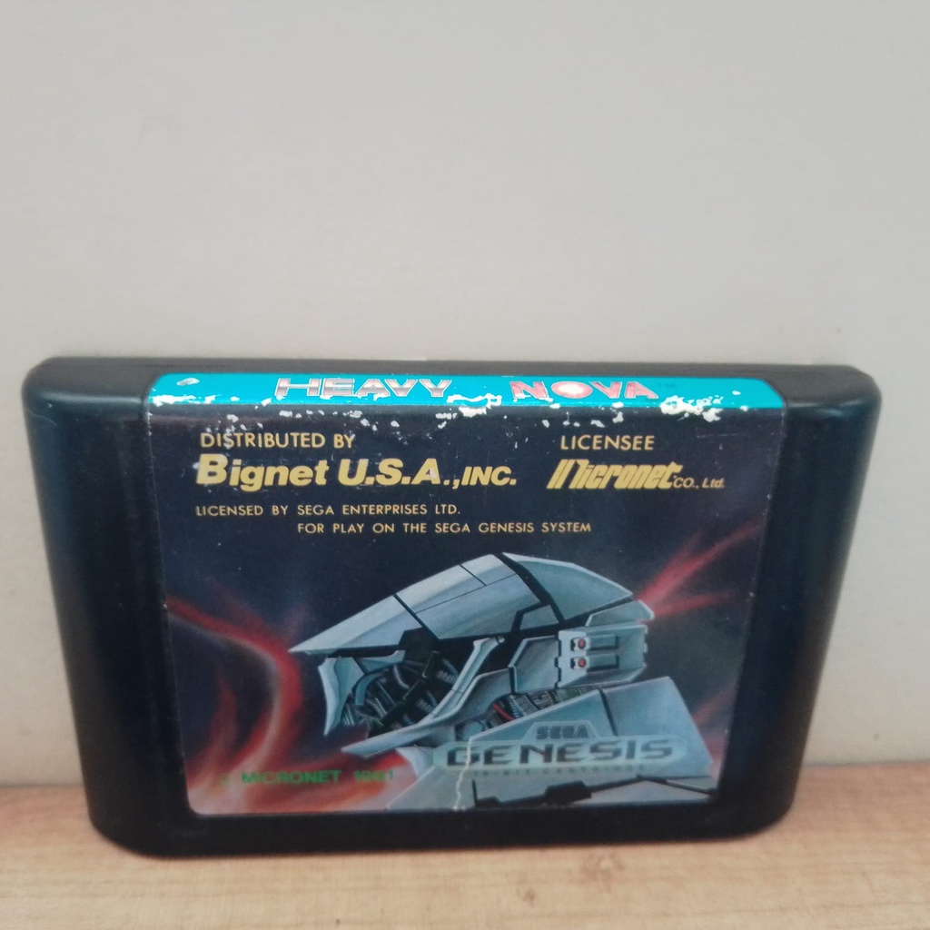 Jogo Heavy Nova Sega Mega Drive Genesis Original | Shopee Brasil