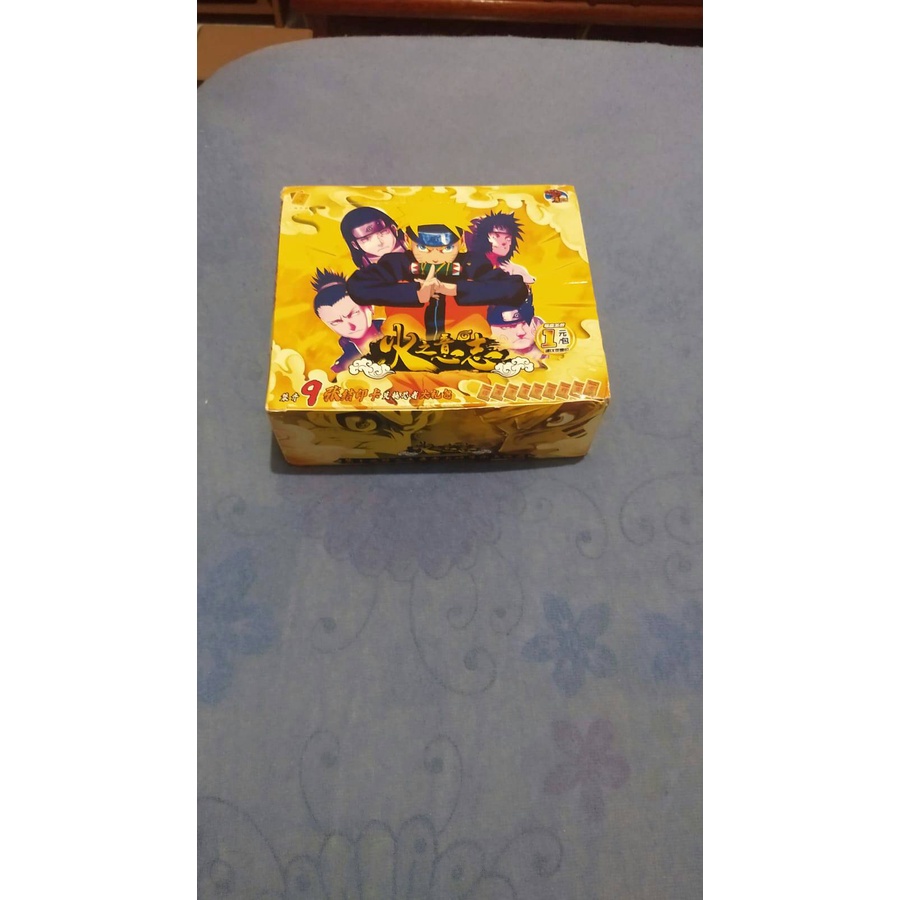 Box Naruto aberta com diversas cartas LER DESCRIÇÃO | Shopee Brasil