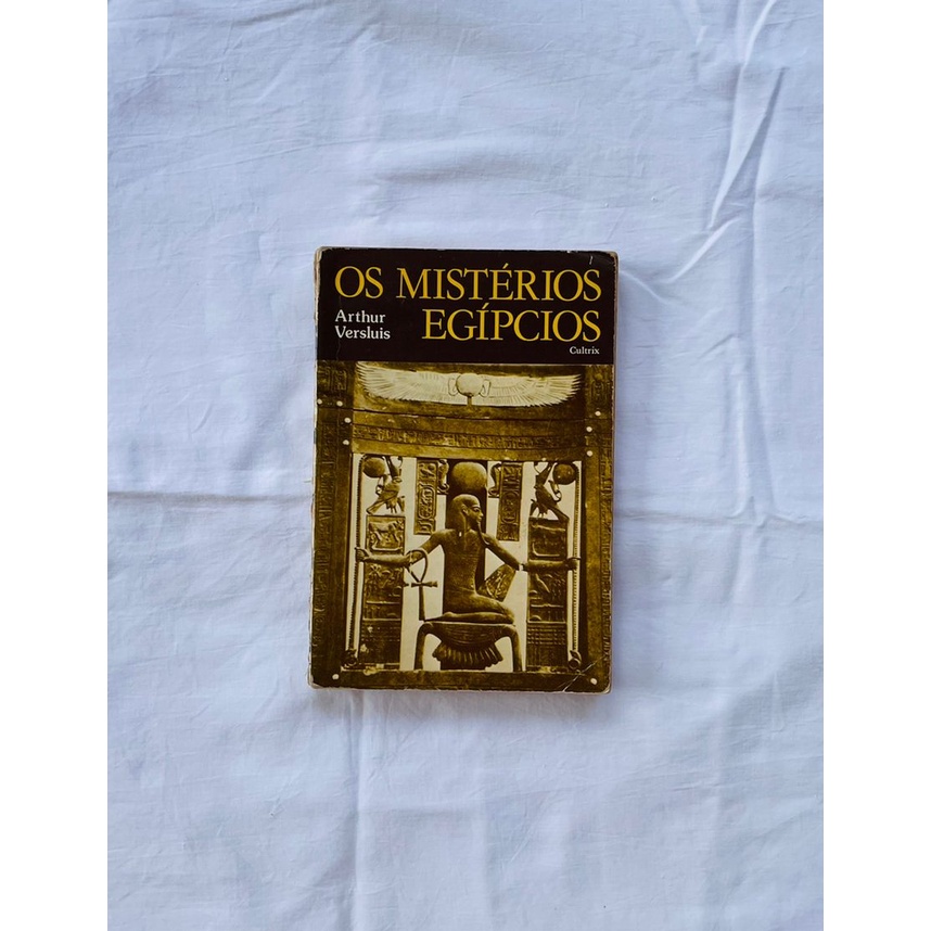 Os Mistérios Egípcios, Arthur Versluis - brechó | Shopee Brasil