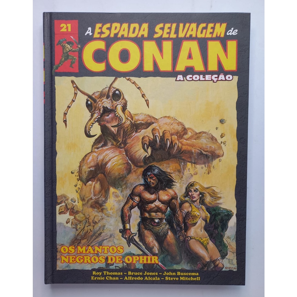 A Espada Selvagem de Conan 21 Os Mantos Negros de Ophir Panini 2020 ...