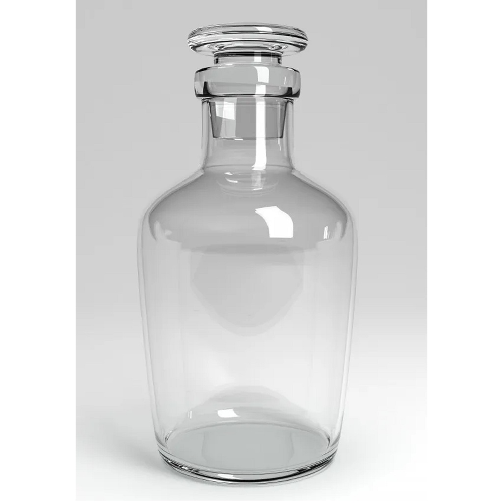 Frasco Reagente incolor, Boca Estreita, Com Rolha de Vidro, Capacidade 250ml | Shopee Brasil