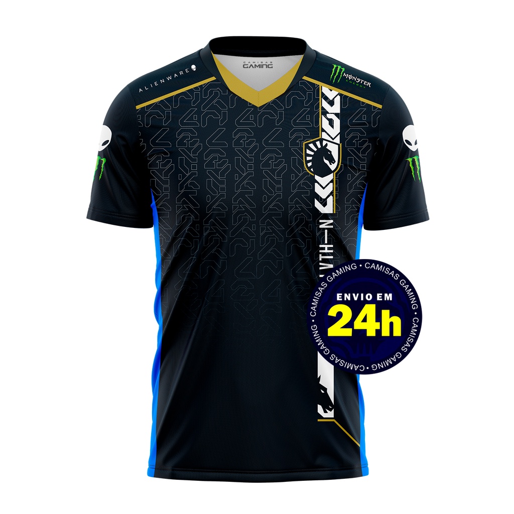 Uniforme Team Liquid LVTH | Envio em 24h! | Shopee Brasil