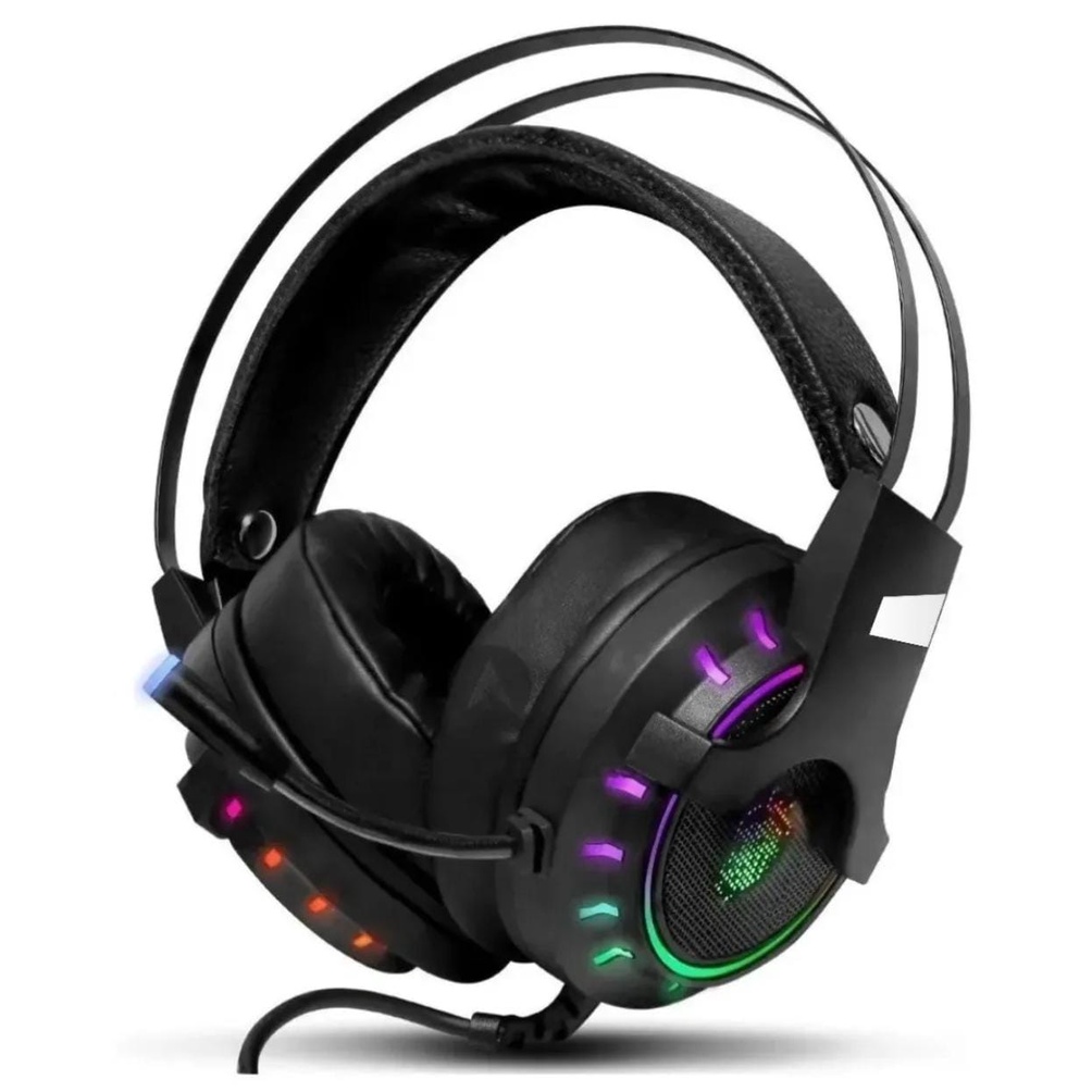 Fone Headset Gamer Usb C/ Mic 7.1 Led Rgb Para Pc Notebook - Desconto ...