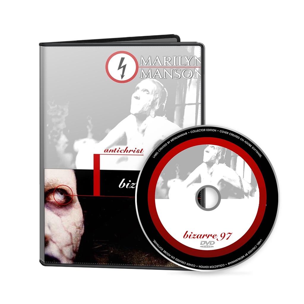 Marilyn Manson Dvd Bizarre Festival 1997 | Shopee Brasil