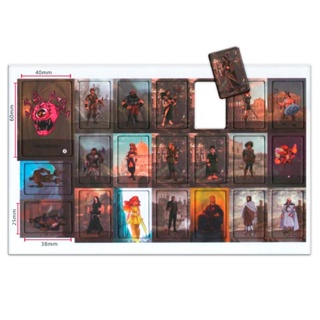 Kit 126 Personagens para RPG Token Minis 2D Modelo 2 | Shopee Brasil